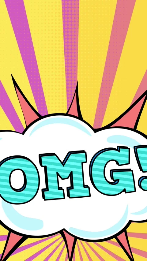 Animated pop art comic background. | Stock Video | Pond5