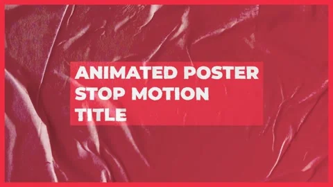 Animated Poster Title Logo Reveal ~ After Effects #263429184