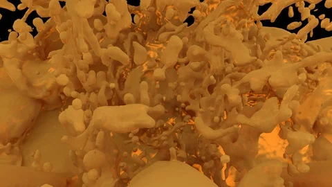 Animated pouring pumpkin juice from thre... | Stock Video | Pond5