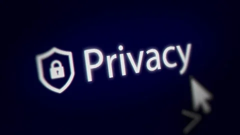 Animated Privacy with Cyber Security Con... | Stock Video | Pond5