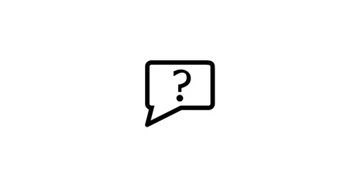 Animated question mark icon on white col... | Stock Video | Pond5