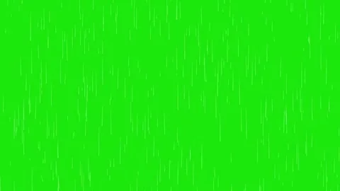 Animated Rain Drops on Green Screen Back... | Stock Video | Pond5