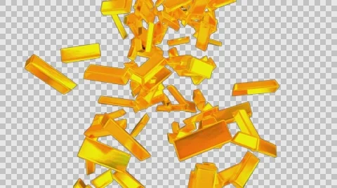 Rain In Gold Stock Video Footage | Royalty Free Rain In Gold Videos | Pond5