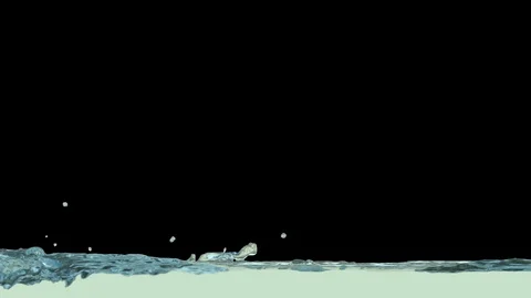 Animated realistic aviation fuel flowing... | Stock Video | Pond5