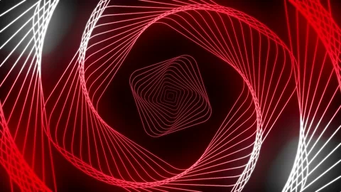 Animated red and white gradient square s... | Stock Video | Pond5