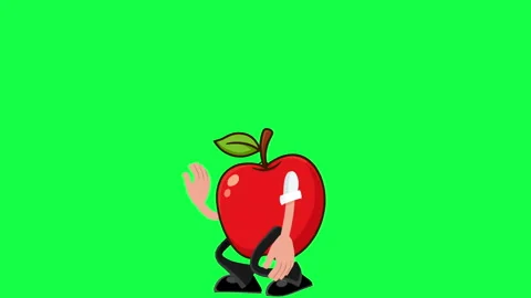 Apple Animated Stock Videos – Royalty-Free HD & 4K Videos