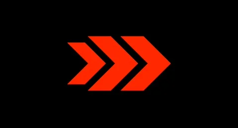 Animated red arrows with black backgroun... | Stock Video | Pond5