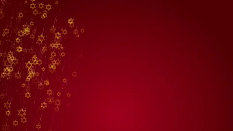 Animated red background with golden Star... | Stock Video | Pond5