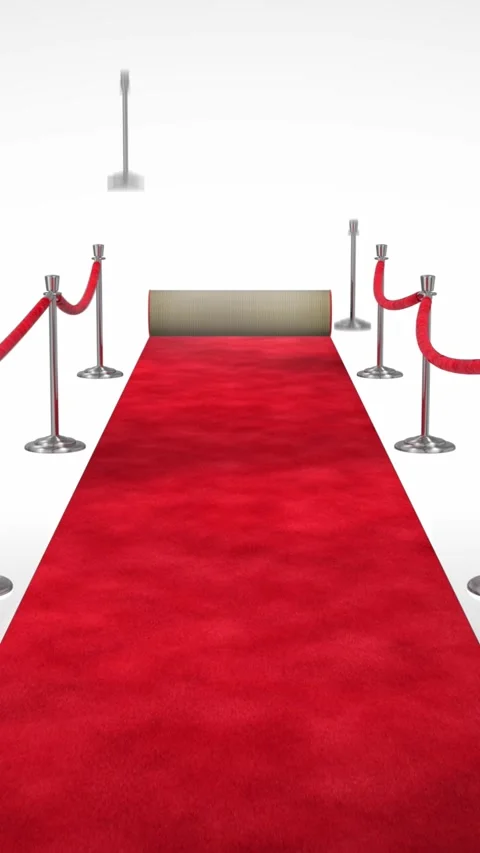 Animated Red Carpet Background | Stock Video | Pond5