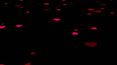 Animated Falling Hearts Stock Footage ~ Royalty Free Stock Videos | Pond5