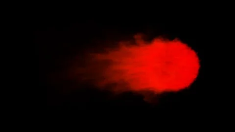 Animated red flame, torch against transp... | Stock Video | Pond5