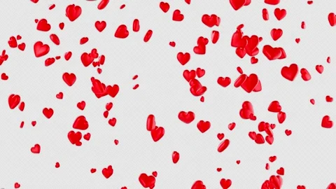 Animated Falling Hearts Stock Footage ~ Royalty Free Stock Videos | Pond5