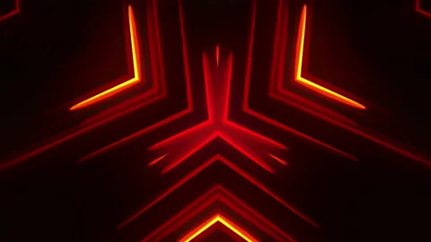 Animated red linear arrows, glowing arro... | Stock Video | Pond5