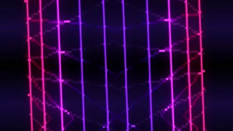 Animated Retro background. Motion design... | Stock Video | Pond5