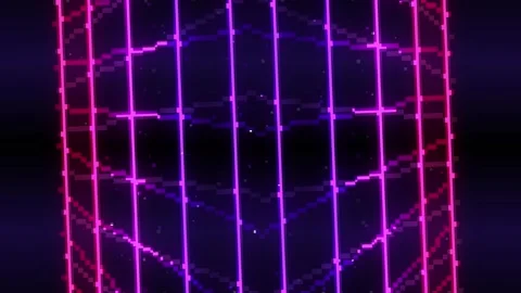 Animated Retro background. Motion design... | Stock Video | Pond5