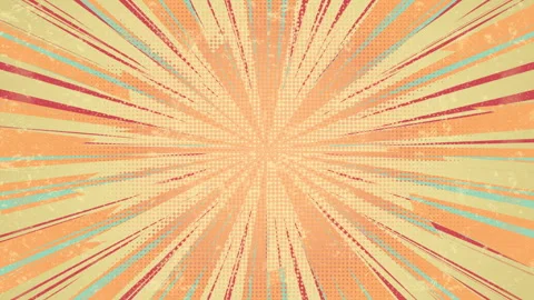 Animated retro pop art background | Stock Video | Pond5