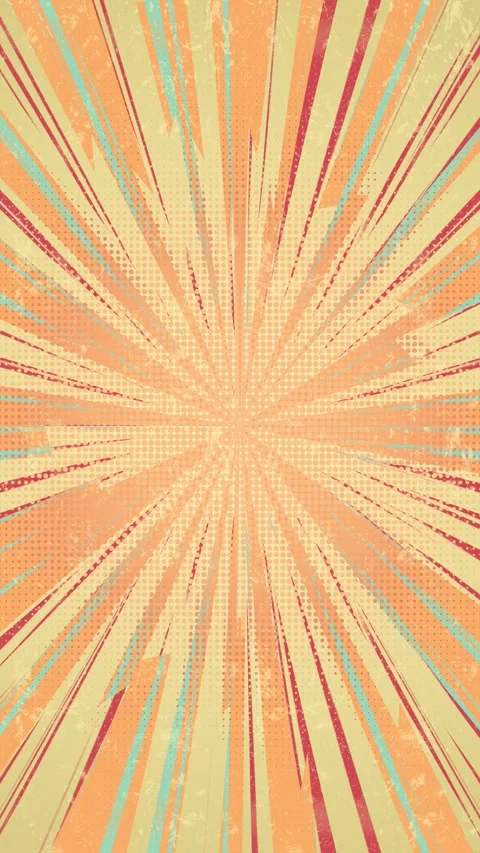 Animated retro pop art background | Stock Video | Pond5