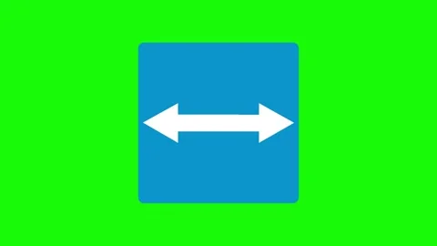 Animated Road Sign Icons on Green Screen... | Stock Video | Pond5