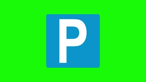 Animated Road Sign Icons on Green Screen... | Stock Video | Pond5