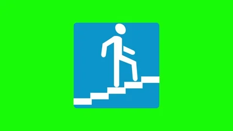 Animated Road Sign Icons on Green Screen... | Stock Video | Pond5