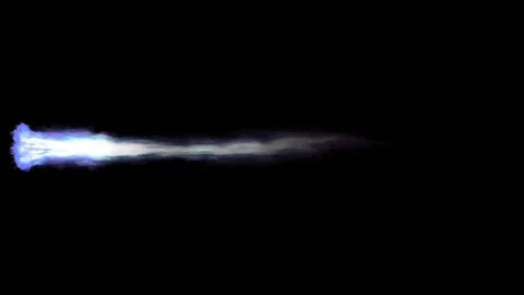 Animated rocket exhaust flame - liquid m... | Stock Video | Pond5