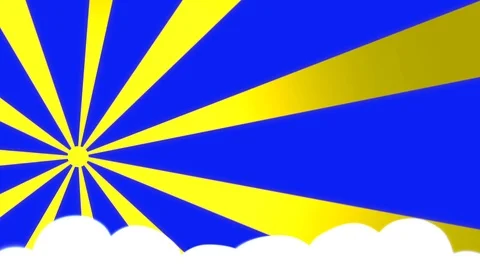 Animated rotating sun motion background | Stock Video | Pond5