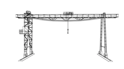 Crane Wireframe Stock Videos – Royalty-Free HD & 4K Videos | Pond5