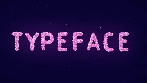 Animated Sakura Typeface ~ After Effects Template #267023550