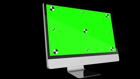 Animated Screen Mockup: Computer Monitor... | Stock Video | Pond5