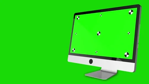 Animated Screen Mockup: Computer Monitor... | Stock Video | Pond5