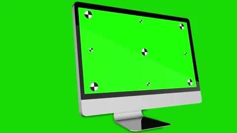 Animated Screen Mockup: Computer Monitor... | Stock Video | Pond5