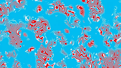 Animated screensaver looped seamlessly. ... | Stock Video | Pond5