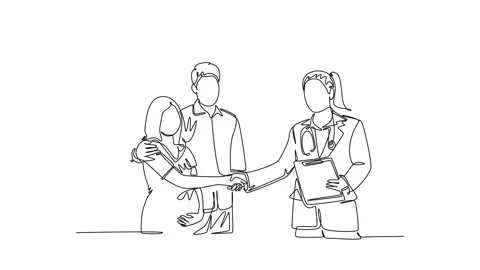 Animated self drawing of continuous line... | Stock Video | Pond5