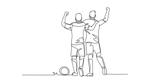 Football Drawings Animated Stock Videos – Royalty-Free HD & 4K Videos