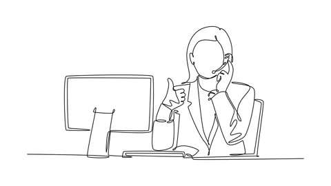 Line Drawing Work Stock Footage ~ Royalty Free Stock Videos | Pond5