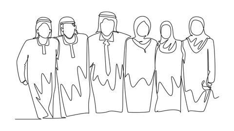 Animated self drawing of continuous line... | Stock Video | Pond5