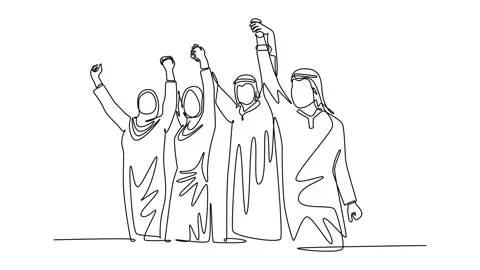 Animated self drawing of continuous line... | Stock Video | Pond5