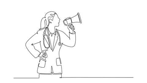 Animated self drawing of continuous line... | Stock Video | Pond5