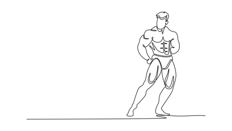 Torso Muscles Drawing Stock Videos – Royalty-Free HD & 4K Videos