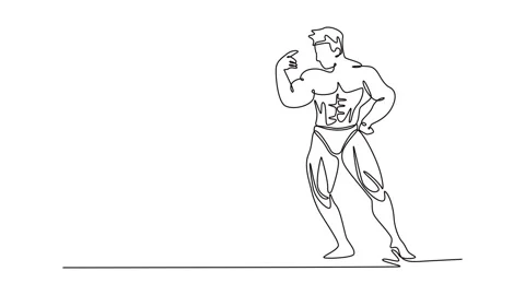 Torso Muscles Drawing Stock Videos – Royalty-Free HD & 4K Videos