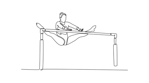 Exercise Line Art Stock Videos – Royalty-Free HD & 4K Videos