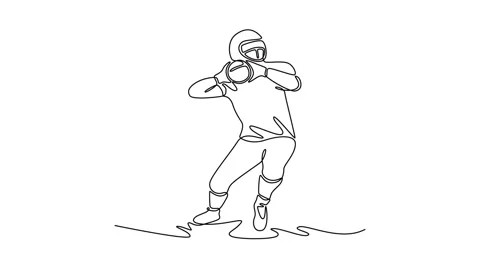 Clipart Football Player Stock Videos – Royalty-Free HD & 4K Videos | Pond5