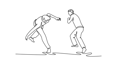 Fight Pose Drawing Stock Videos – Royalty-Free HD & 4K Videos | Page 2