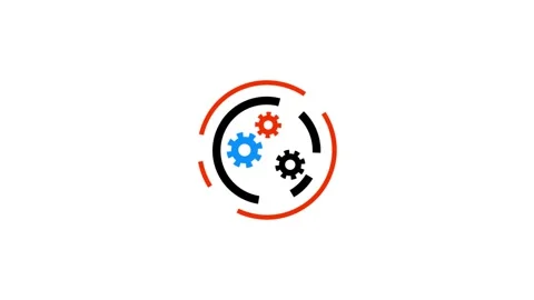 Settings Icon Outline Stock Footage ~ Royalty Free Stock Videos | Pond5