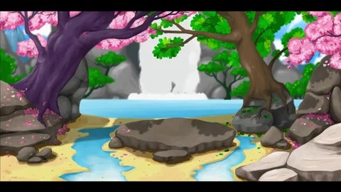 Cartoon Forest Background Stock Video Footage | Royalty Free Cartoon ...