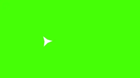 animated shapes jumping green screen | Stock Video | Pond5