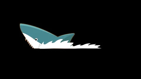 Animated Shark Stock Video Footage | Royalty Free Animated Shark Videos ...