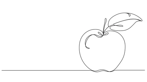 Apple Drawings Stock Videos – Royalty-Free HD & 4K Videos