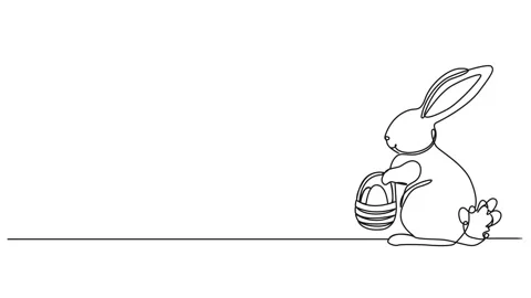 Drawings Drawings Animated Rabbit Stock Video Footage | Royalty Free ...