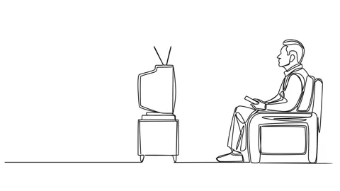 Tv Old Drawing Stock Videos – Royalty-Free HD & 4K Videos